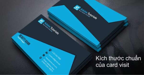 Kích thước chuẩn của card visit